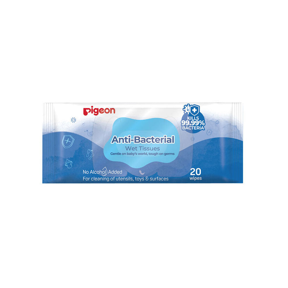 Anti-Bacterial Wet Tissues 20S– Pigeon | Celebrate Babies The Way They ...